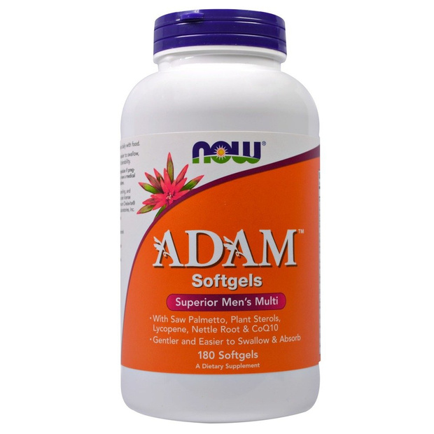 Now Foods Adam 180 caps vitamins for man | bodyshock.pro