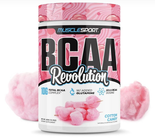 MuscleSport BCAA Revolution 450g with electrolytes | bodyshock.pro