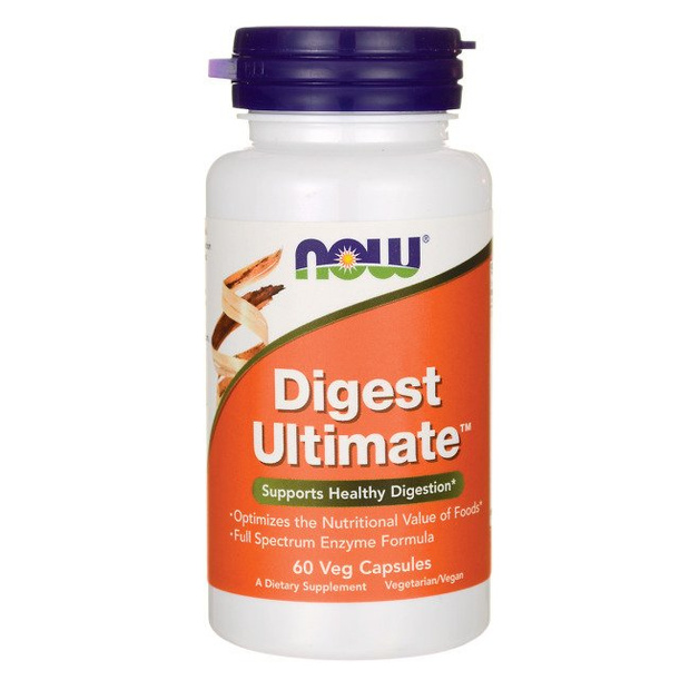 Now Foods Digest Ultimate 60 caps digestion support | bodyshock.pro