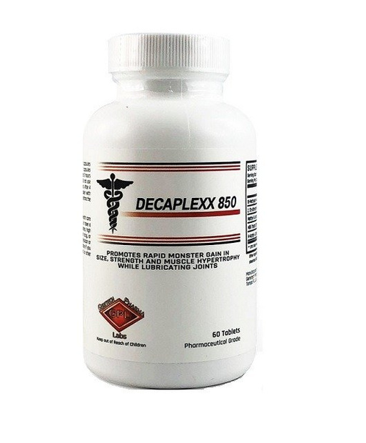 Decaplexx 850 60 caps Genetech pharma labs ultradrol m1,4add deca ...