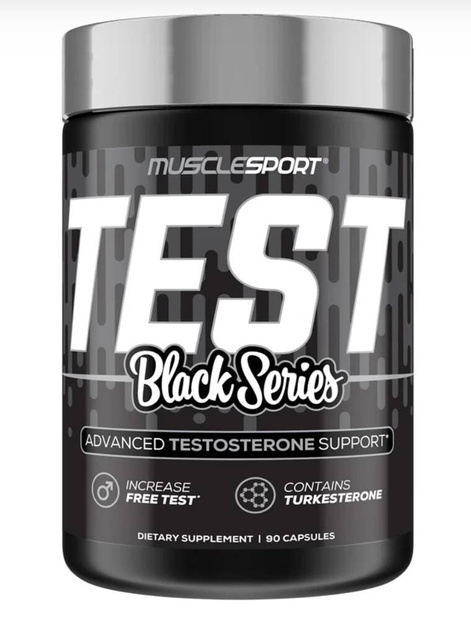 MuscleSport Test Black Series 90 caps testosterone booster | bodyshock.pro