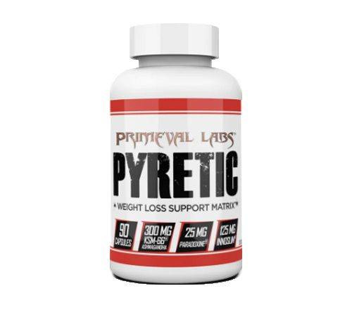 Primeval Labs Pyretic 90 caps strong weight loss support matrix ideal ...