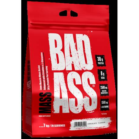 Bad Ass Mass 7kg gainer creatine glutamine | bodyshock.pro