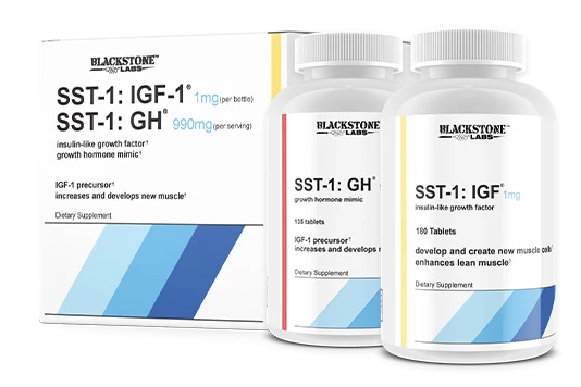 Blackstone labs SST-1 IGF-1 SST-1 GH - 2 - insulin growth hormone kit ...