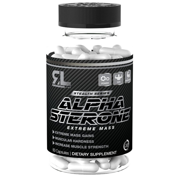 Relentless Labz Alpha Sterone Extreme Mass 60 caps prohormone