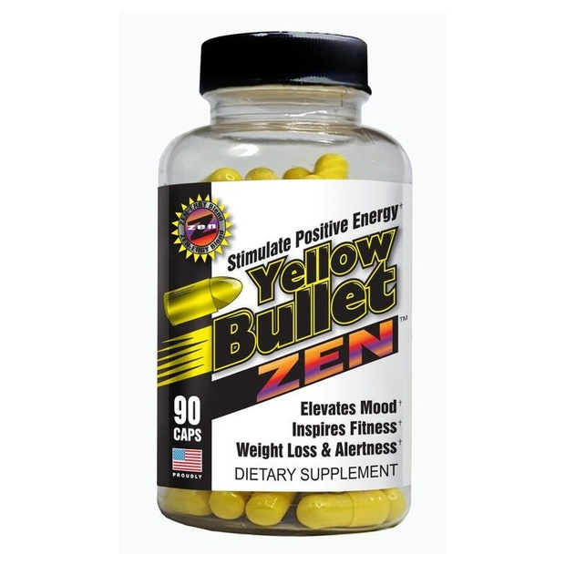 Hardrock Yellow Bullet Zen powerful thermogenic | bodyshock.pro