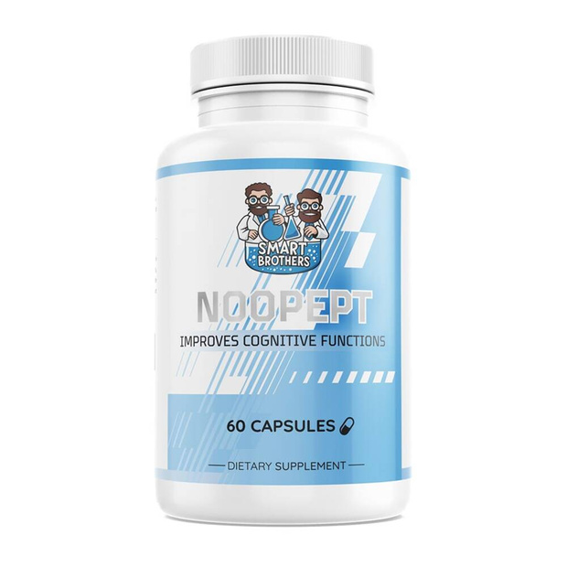 Smart Brothers Noopept 60 caps nootropic for memory | bodyshock.pro