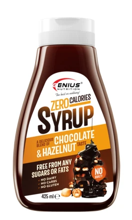 Genius Nutrition Zero Calories Syrup 425ml free from any sugars or fats ...