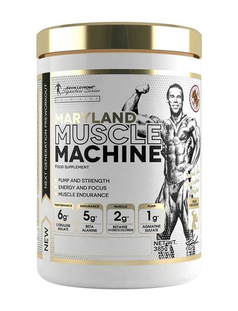 Kevin Levrone Maryland Muscle Machine 385g pre-workout muscle endurance ...