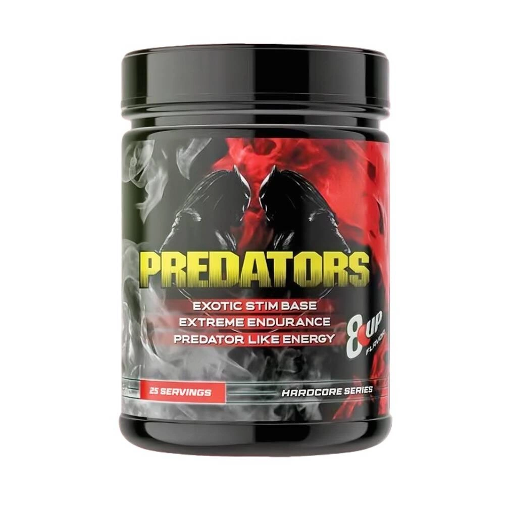 Predators 175g Hardcores Series pre-workout DMHA | bodyshock.pro