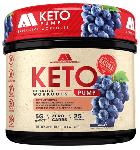 American Metabolix Keto Pump - pre-workout | bodyshock.pro