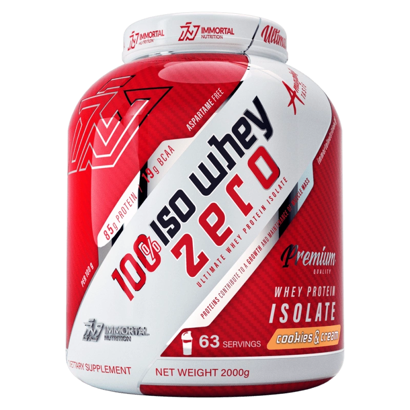 Immortal 100% Iso Whey ZERO 2000g WPI protein | bodyshock.pro