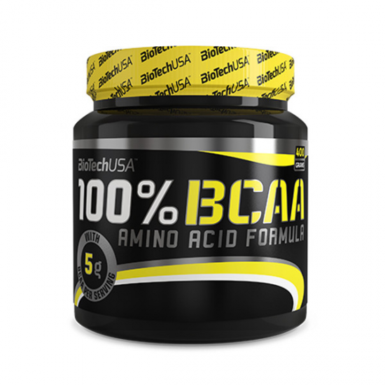 Biotech USA 100% Bcaa 400g protects and builds muscle| bodyshock.pro