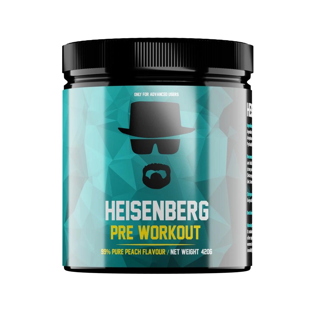 Heisenberg Pre-Workout 420g high stim | bodyshock.pro