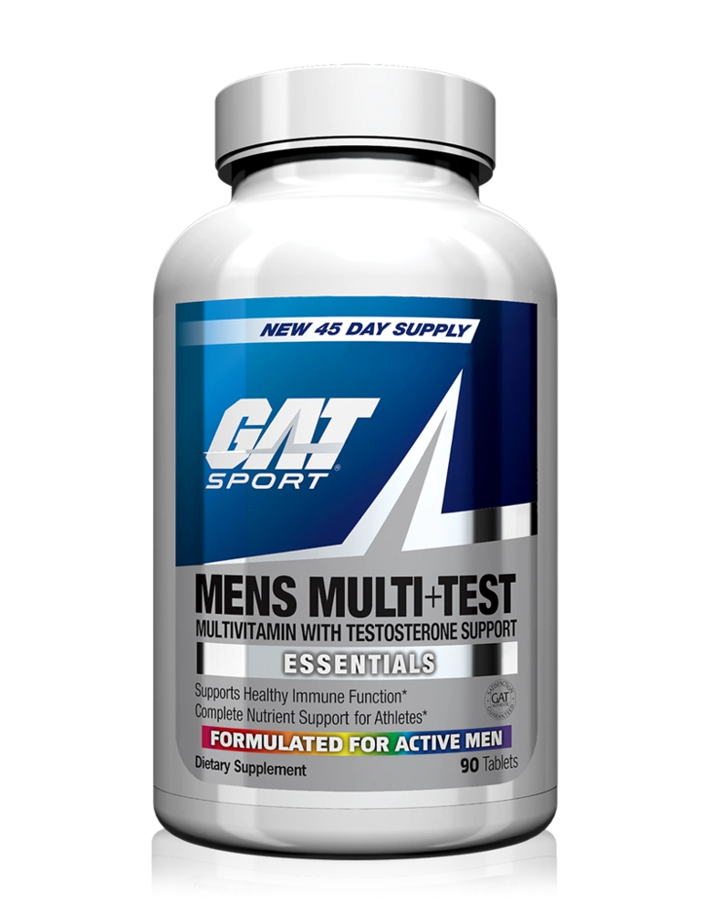 GAT Mens Multi + Test 90 caps multivitamin with testosterone support