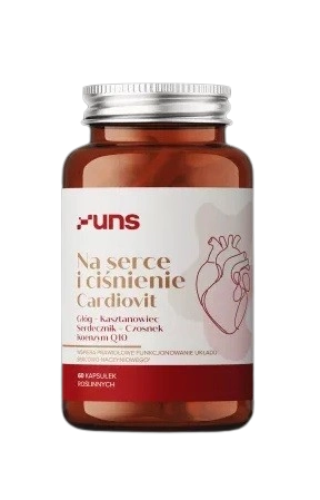 UNS Cardiovit 60 caps - for heart and blood pressure | bodyshock.pro