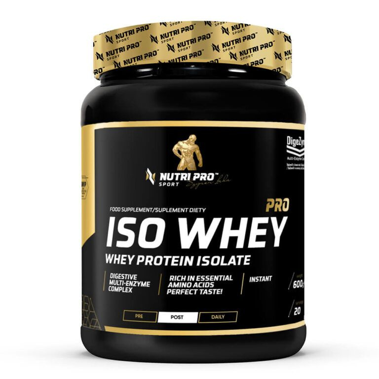 Nutri Pro lso Whey Pro 600g - whey protein isolate | bodyshock.pro