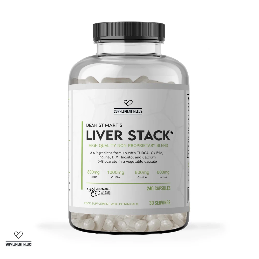 Supplement Needs Liver Stack - 240 caps - liver support TUDCA | bodyshock.pro
