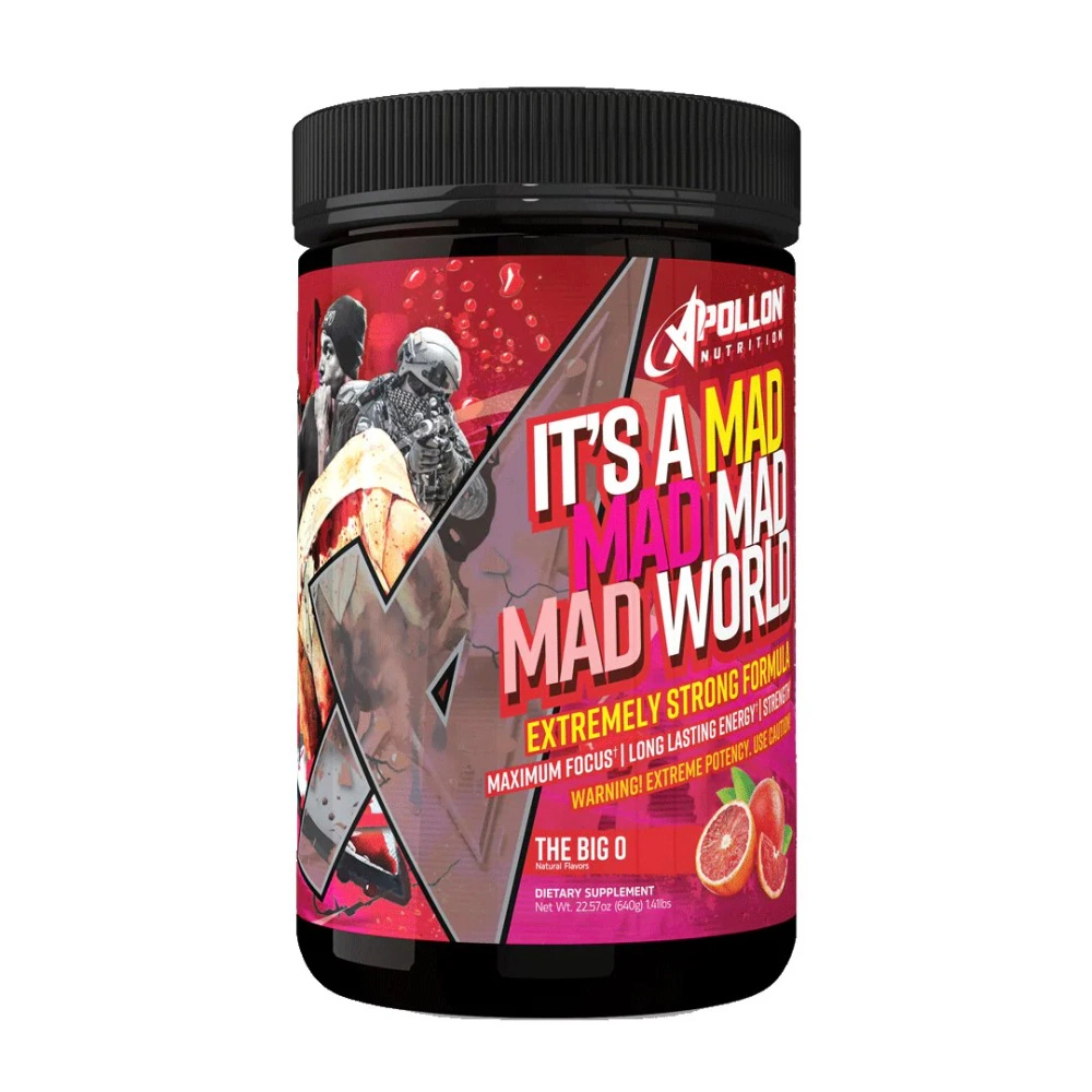 Apollon It's A MAD, MAD, MAD, MAD World Pre-workout 640g | bodyshock.pro