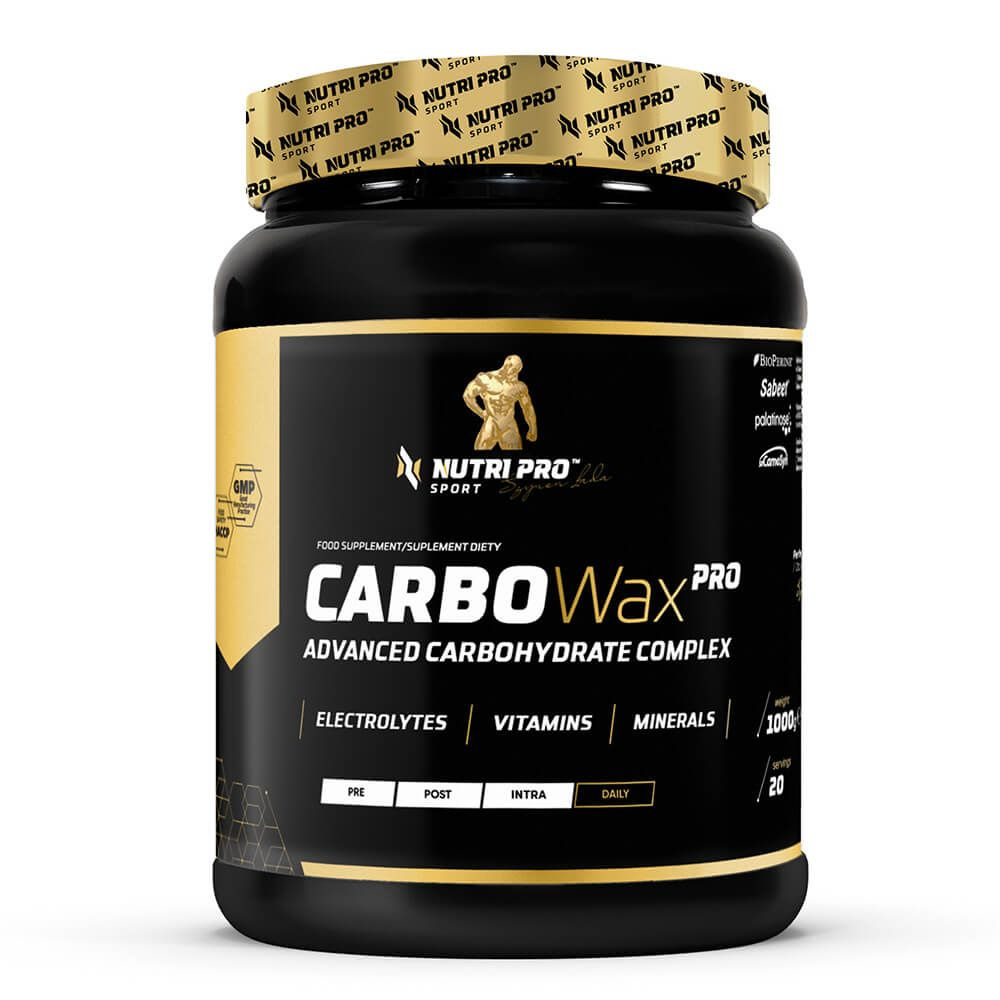 Nutri Pro Carbo Wax 1000g - carbohydrates for athletes | bodyshock.pro