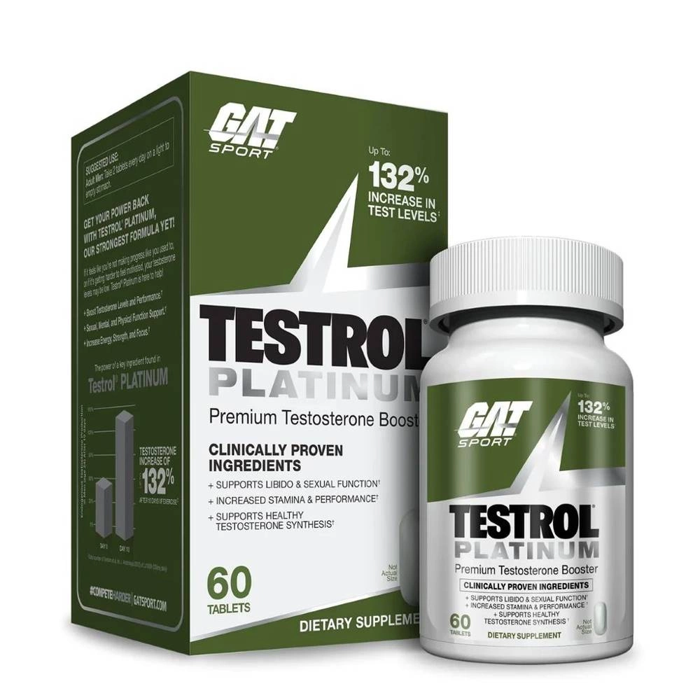 GAT Testrol Platinum 60 tab testosterone booster | bodyshock.pro
